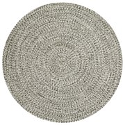 Hanse Home, Kusový koberec Braided 105552 Melange kruh – na ven i na doma, 200x200 (průměr) kruh, béžová, chodba / předsíň
