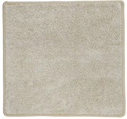 Vopi, Kusový koberec Capri Lux cream čtverec, 60x60, béžová, chodba / předsíň