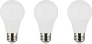 LED žárovka (3 ks) LM E27, 8,5 W, 806 lm