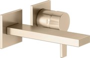 Keuco Edition 11 - Umyvadlová baterie pod omítku, 2-otvorová instalace, kartáčovaný bronz 51116030201
