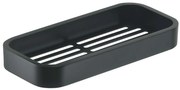 Sapho Gedy Smart - Polička do sprchy 24x3x11 cm, černá mat 321814