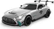 Jamara mercedes-amg gt2 1:14 stříbrné, 2,4 ghz s manuálním otevíráním dveří
