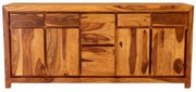 Indický nábytek - Komoda Tara 200x90x45 z indického masivu palisandr Only stain