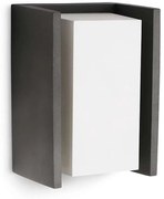 Philips myGarden - Nástěnné venkovní svítidlo 21x12 cm, E27, antracit 915003761405