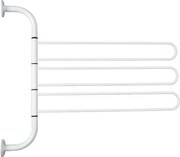 Aqualine, Otočný trojsušák, bílá, 8002