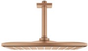 Grohe Rainshower - Hlavová sprcha 310 Mono Cube 9,5 l/min, se stropním ramenem, kartáčovaný Warm Sunset 26566DL0