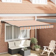 Rám markýzy Modrá a Oranžová 300 x 250 cm 3330013