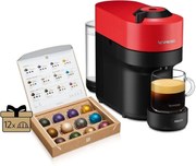 Kávovar na kapsle nespresso krups vertuo pop spicy red xn920510
