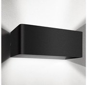 Aigostar B.V. Aigostar - LED Nástěnné svítidlo LED/12,5W/230V 20x10 cm černá B10303H82