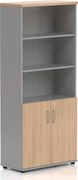 Vysoká skříň Visio LUX 80 x 38,5 x 183,5 cm, dub