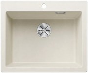 Blanco Pleon 6, silgranitový dřez 615x510x220 mm, 1-komorový, jemná bílá, BLA-527137