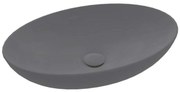 Villeroy & Boch Loop&Friends - Umyvadlo na desku, 56x38 cm, bez přepadu, CeramicPlus, Graphite 4A4701i4