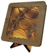 Li-Go "Listy" lampa 19x19cm provedení povrchu: dub světlý