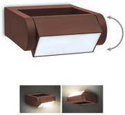 Brilagi - LED Venkovní nástěnné svítidlo CROTONE LED/7W/230V hnědá IP54