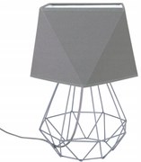 Stolní lampa Diamond 1, 1x textilní stínítko (výběr ze 12 barev), (výběr ze 3 barev konstrukce)