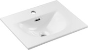 Comad Nábytkové keramické umyvadlo SKY 3 50CM, 51x40 cm, bílá lesklá