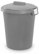 Odpadkový koš Dustbin, 50 l, šedá, 50 l