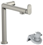 Hansgrohe Aqittura M91 - Dřezová baterie s filtrační hlavicí, vzhled nerezu 76804800