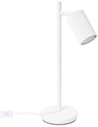 Sollux Lighting Stolní lampa KARBON bílá