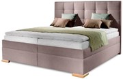 ND Murano Boxspring 160x200cm růžovohnědá