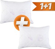 Polštář prošívaný antialergický 70 x 90 cm Lavender EMI 1+1 ZDARMA