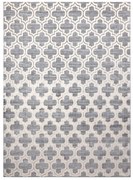 Dywany Łuszczów, Kusový koberec Core W6764 Trellis grey/cream, 80x150, šedá, chodba / předsíň