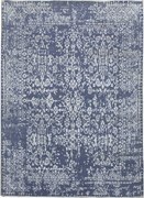 Ručne viazaný kusový koberec Diamond DC-JK 1 Jeans blue / silver, 180x275, modrá, chodba / predsieň, Diamond Carpets India
