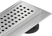 Mexen Flat nerezový sprchový žlab 80 cm vzor M08, 1025080-15