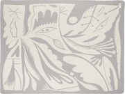 Světle šedá deka 165x200 cm Lino – noo.ma