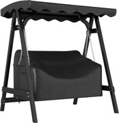 Outsunny kryt na 2místnou houpačku, nepromokavý a větruodolný ochranný kryt pro zahradní houpačku, odolný proti UV, 142 × 76 × 81 cm (56 × 30 × 32 pal