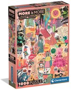 Clementoni - Puzzle 1000 More is More - Móda a design
