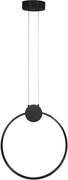 Toolight Toolight, LED stropní svítidlo 30 cm 13W 4000K APP1392-CP, černá, OSW-00918