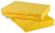 Prostěradlo světle žluté jersey EMI, Dětská plachta 60x120