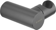 Deante Deante, kulatý bodový držák ruční sprchové hlavice z mosazi, grafitová (titanium), ANR_D21U