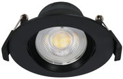 Svítidlo LED CCT ORO Zuma 5 W kruhové černá