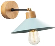 Tyrkysové/v přírodní barvě nástěnné svítidlo ø 24 cm Manavgat – Opviq lights