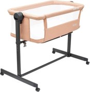 Přístavná postýlka Rose Baby Mix lososová