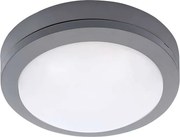 LED venkovní světlo WO746 Siena - kruh 17 cm, šedá