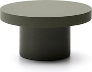 Betonový kulatý zahradní konferenční stolek ø 90 cm Aiguablava – Kave Home
