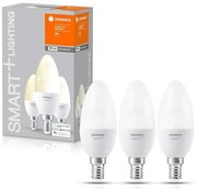 SADA 3x LED Stmívatelná žárovka SMART+ E14/5W/230V 2700K - Ledvance