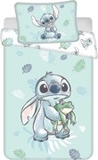 Jerry Fabrics Povlečení do postýlky Lilo and Stitch Frog baby 100x135, 40x60 cm