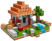 imex toys magnetická stavebnice 312 ks ve stylu minecraft ch1320