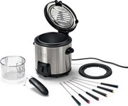 Tchibo - Mini fritéza a fondue - barva: černá
