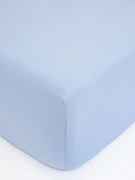 MK Lůžkoviny Jersey prostěradlo Classic 120 x 200 cm – světle modrá