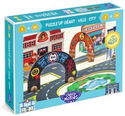 Auto Crazy Motors - Puzzl'Up Bláznivé město - 34 ks