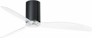 FARO 32040 MINI TUBE FAN, černá/transparentní, stropní ventilátor s DC motorem - FARO