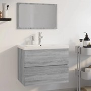 Koupelnová sestava šedá sonoma kompozitní dřevo 3152877