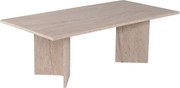 Béžový pololesklý konferenční stolek 60x119 cm Sabin – Kalune Design