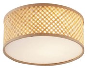 Stropní svítidlo z bambusu přírodní 30 cm - Tremmo