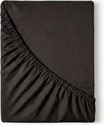 Kvalitex Saténové prostěradlo s gumou černé 100x200cm
